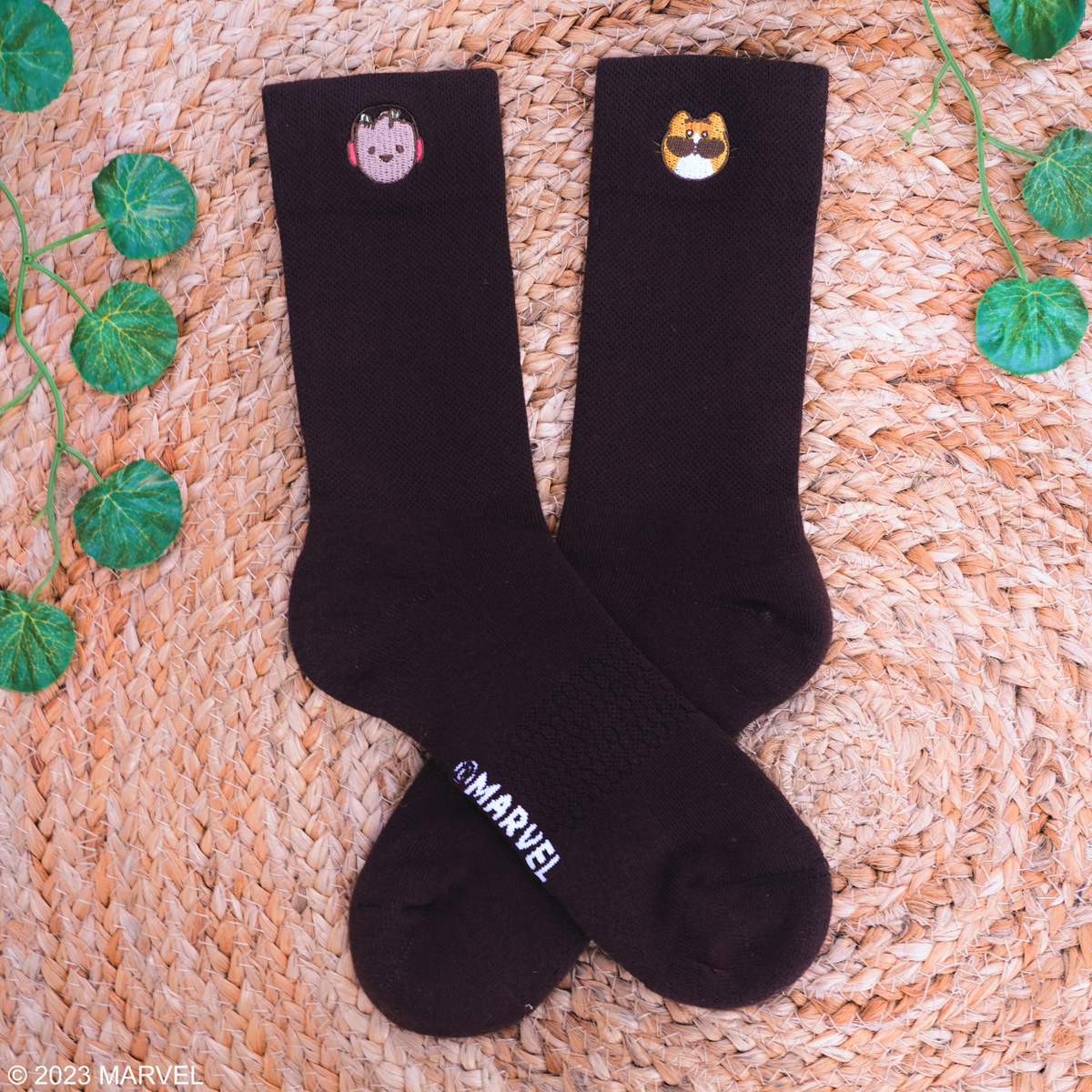 Marvel Groot X Ebiko Crew Socks